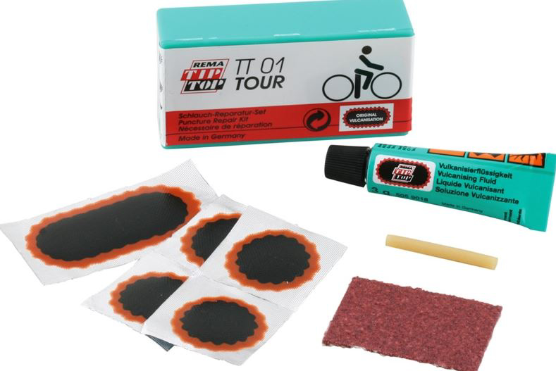 Vieira Graça. Kit remendos + cola TIP TOP - TT01