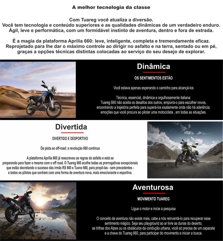 Vieira Graça. TUAREG 660 Indaco Tagelmust